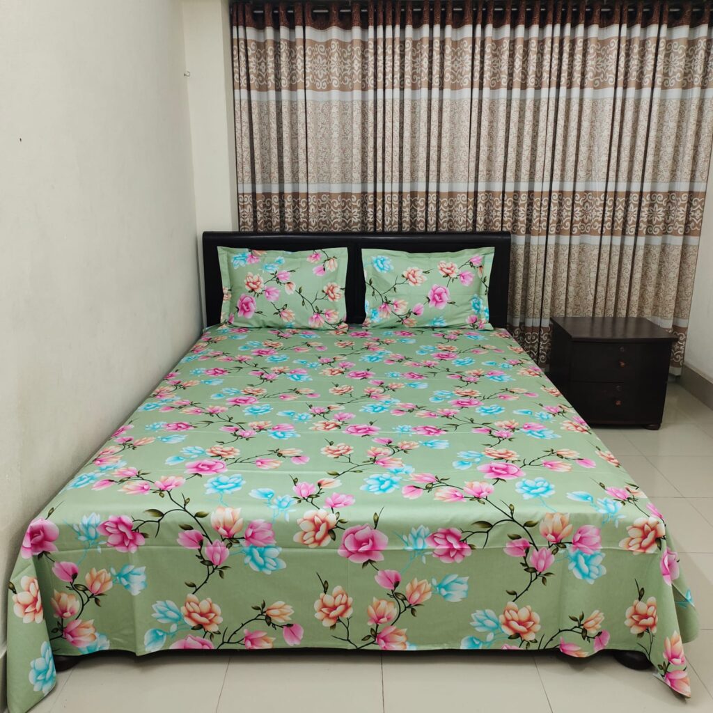 5 Pecs Ortha Luxury Couple Comforter Set (Green Lota) – Ortha